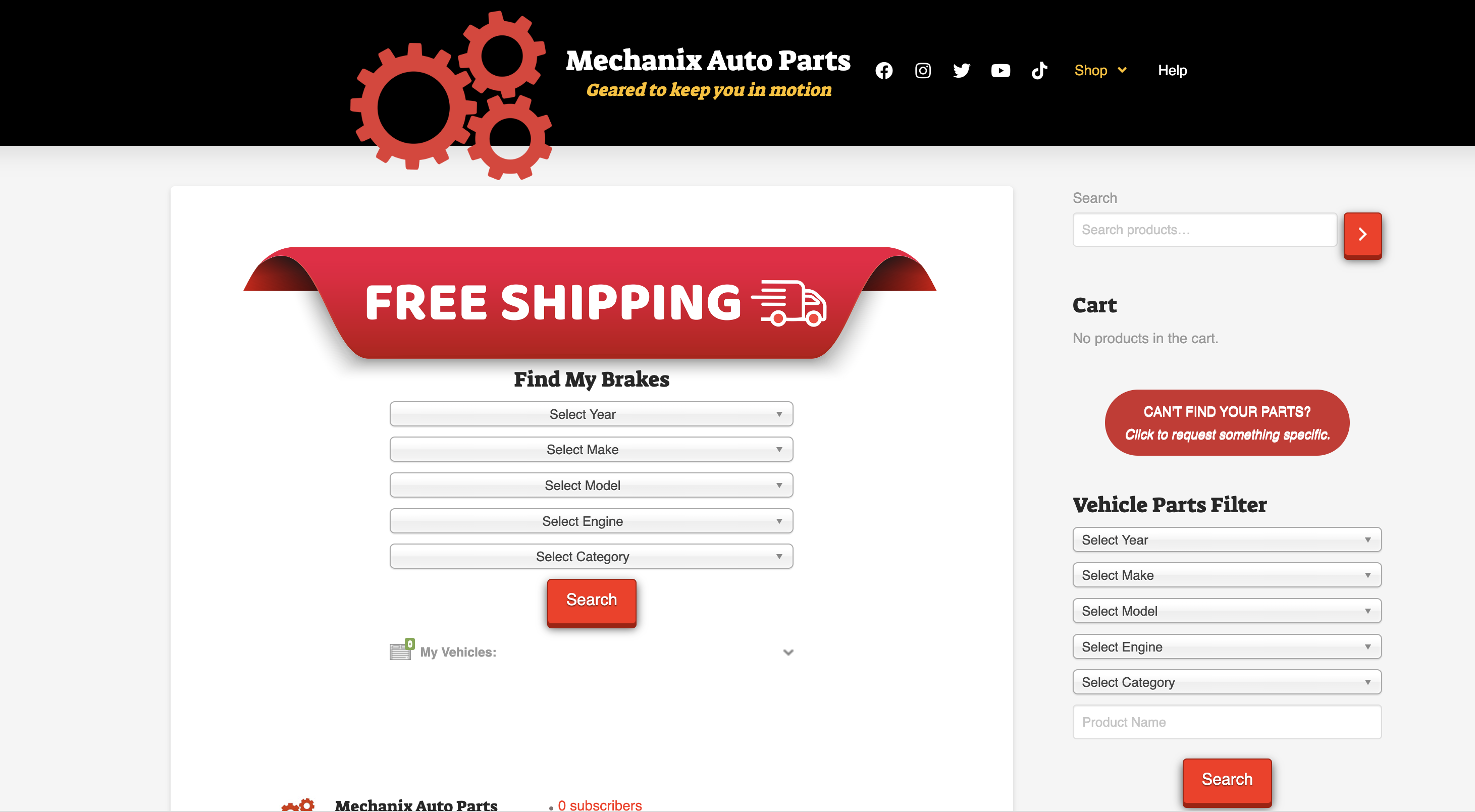 Mechanix Auto Parts | Richard Creative Agency